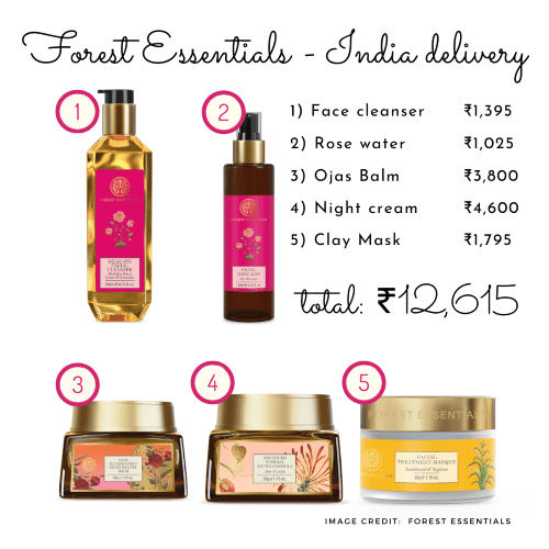 Is it cheaper to buy Forest Essentials in India or the UK? - Happy Skin ...